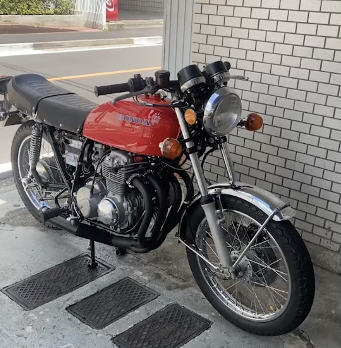 初来店のお客様 CB400four